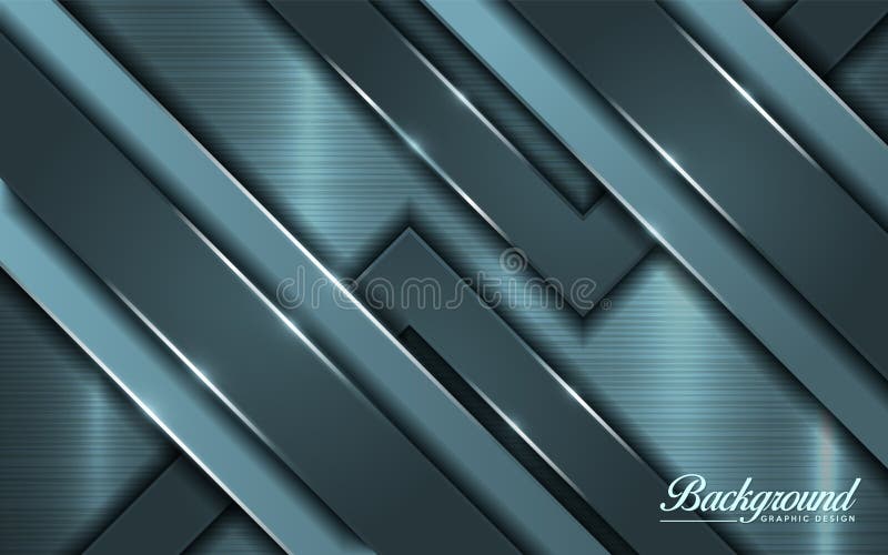 Modern Shinny Tosca Metallic Background Design Stock Vector ...