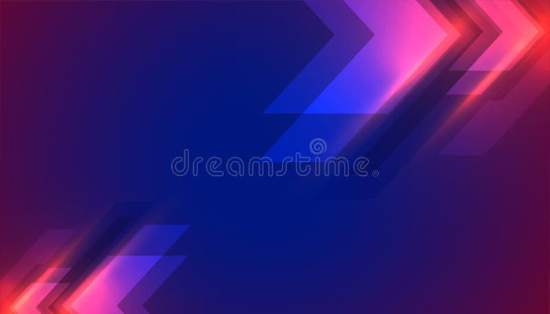 Modern and Shiny Geometric Arrow Backdrop for Corporate Presentation ...