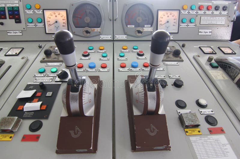 289 Modern Ship Control Panel Steering Wheel Stock Photos - Free ...