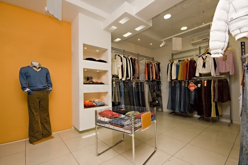 Modern shop stock photo. Image of design, business, construction - 6098938