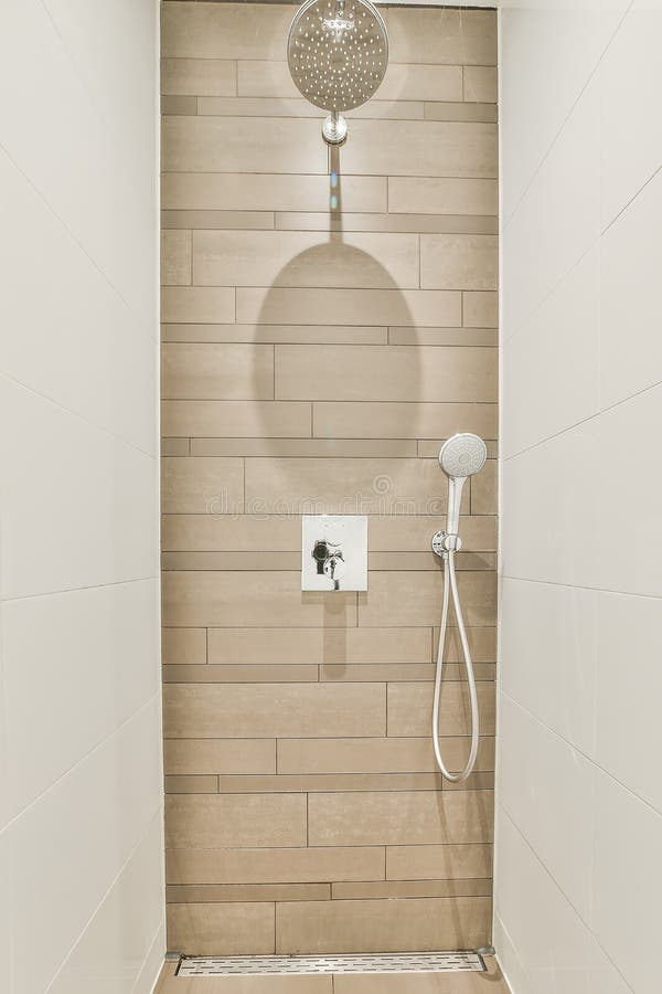 Modern shower stall stock photo. Image of design, inside - 232528398