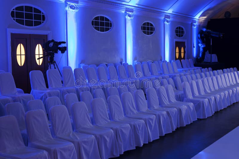 Modern showroom stock image. Image of modern, scaffolding - 49061563