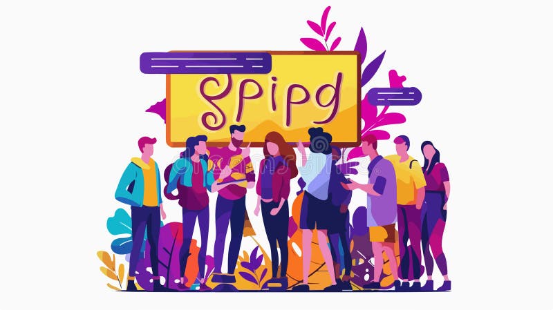 Modern Sign Up Abstract Concept Vector Illustration Stock Vector ...