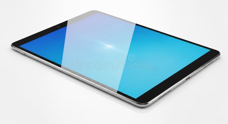 Modern Silver Tablet Computer Stock Illustrations – 2,899 Modern Silver ...