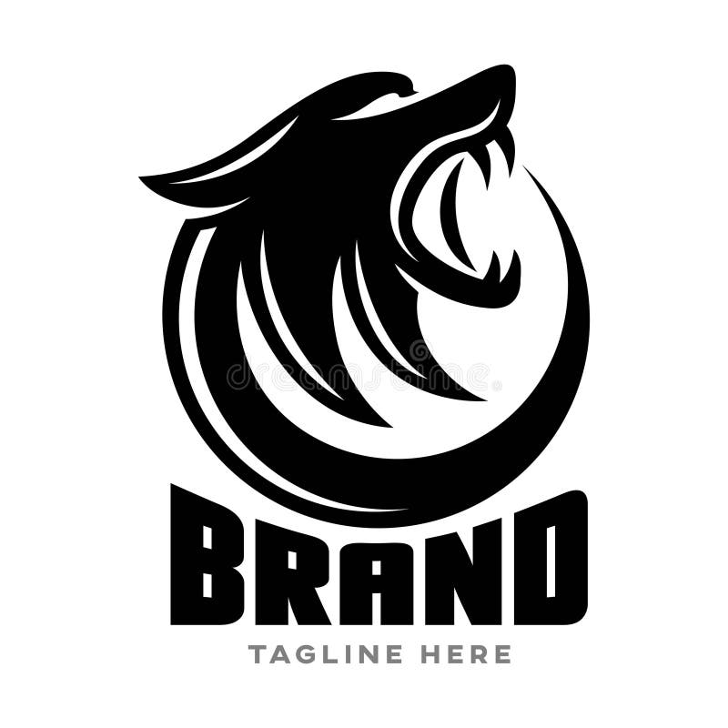 Modern Wolf Logo. Vector Illustration Stock Illustration - Illustration ...