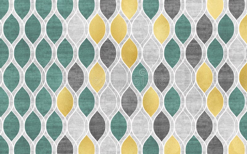 Modern Simple Geometric Line Combination Pattern, Abstract Carpet ...