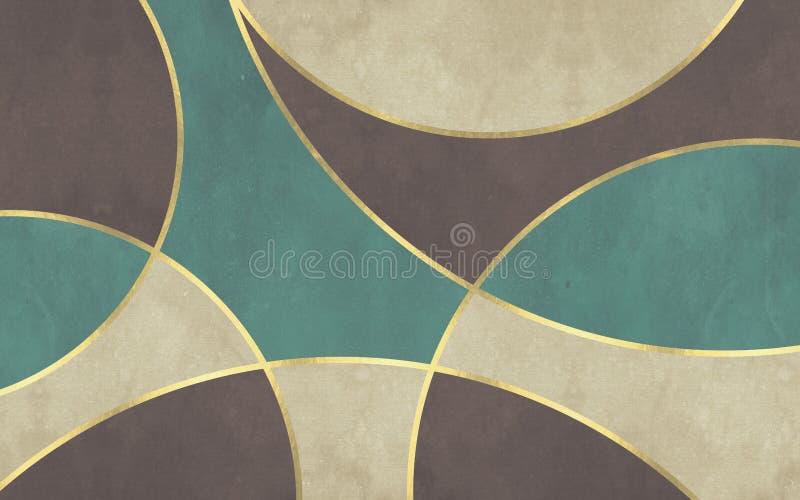 Modern Simple Geometric Line Combination Pattern, Abstract Carpet ...