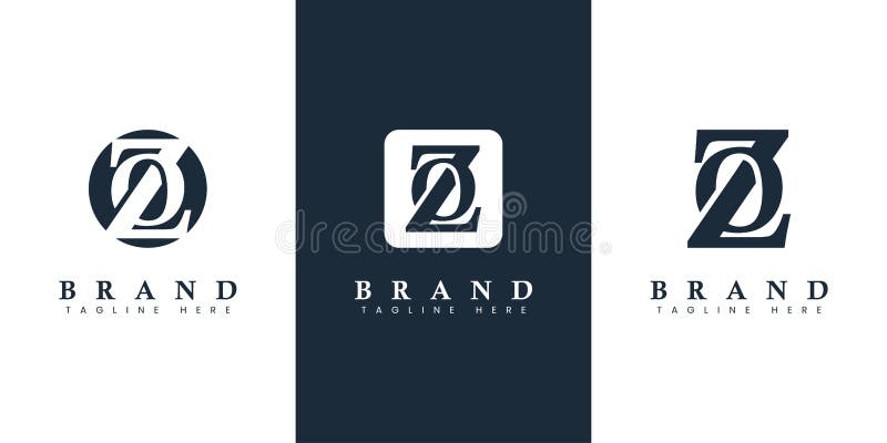 Modern and Simple Letter OZ Logo, OZ or ZO Initials Stock Illustration ...
