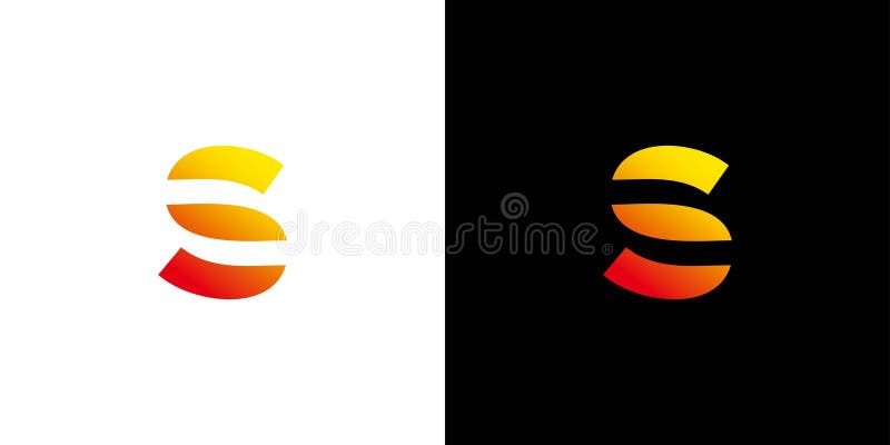 Modern and Simple S Logo Design Stock Vector - Illustration of icon ...