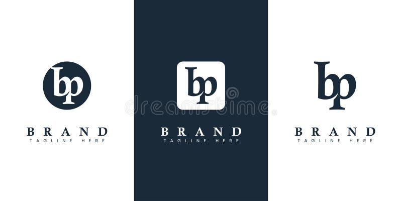 Modern and Simple Lowercase BP Letter Logo, Suitable for Any Business ...