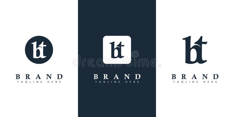 Bt Modern Logo Stock Illustrations – 990 Bt Modern Logo Stock ...
