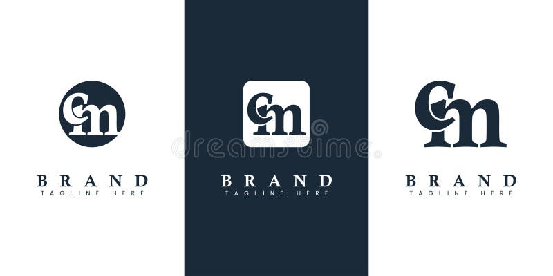 Modern and Simple Lowercase CM Letter Logo, Suitable for Any Business ...