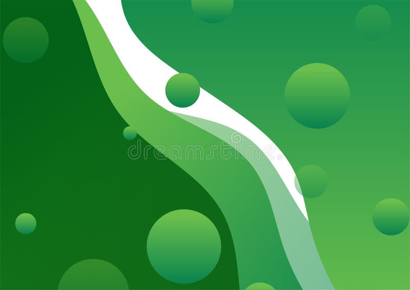 Modern Simple Minimal Green Geometric Abstract Background Stock ...