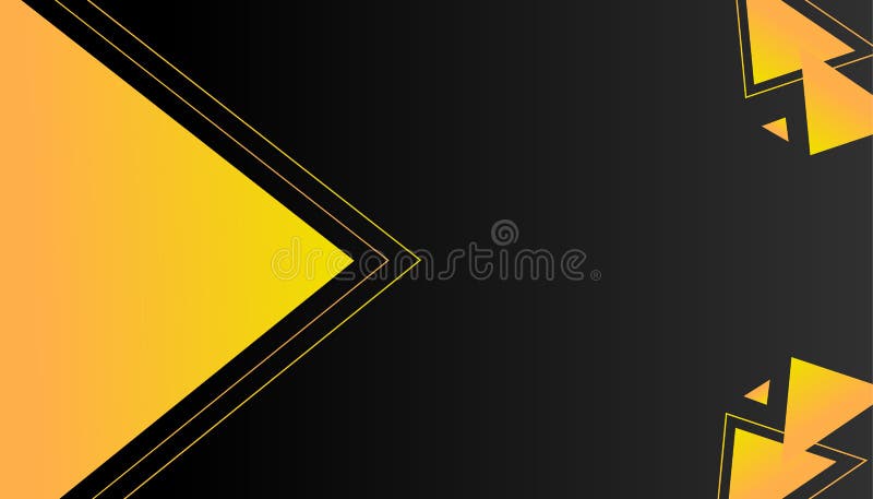 Modern Simple Orange Black Abstract Background Stock Vector ...