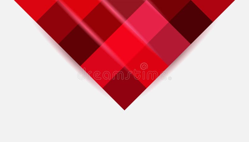 Modern Simple Red and White Abstract Background Stock Illustration ...