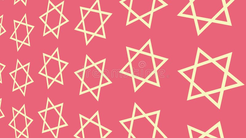Simple Rotating Star Shape Background. Random Waving Star Backdrop ...