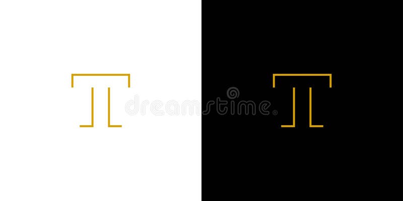 Simple and Bold HG Letter Initials Logo Design Stock Vector ...