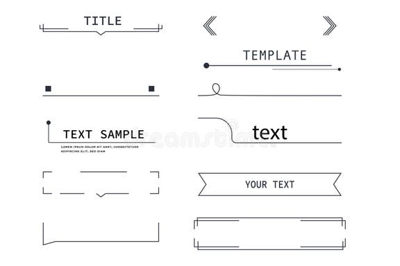 Callout Tech Line Texbox Stock Illustrations – 3 Callout Tech Line ...