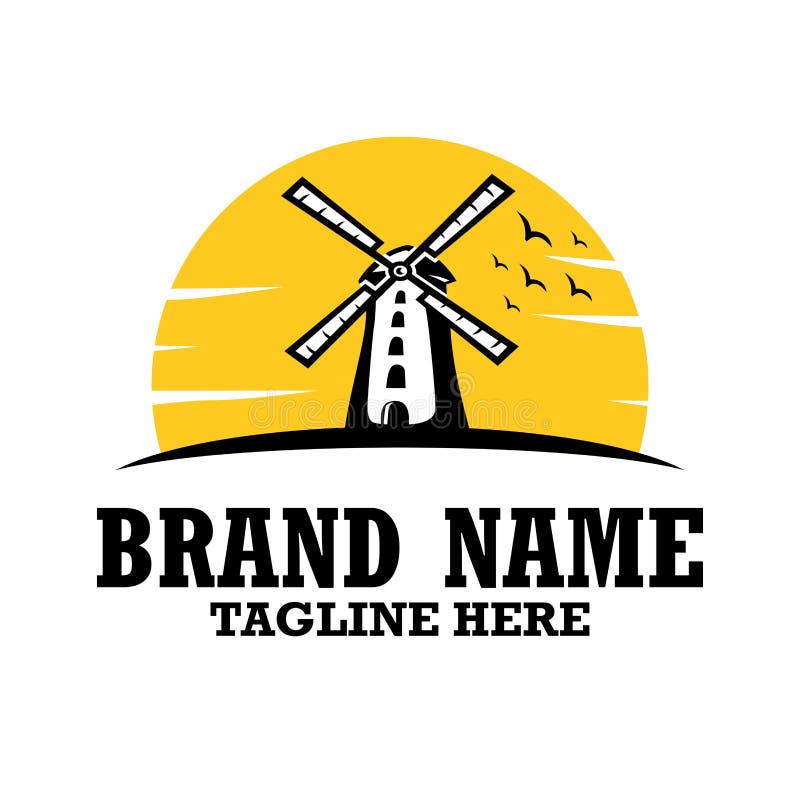 Windmill Logo Stock Illustrations – 8,259 Windmill Logo Stock ...
