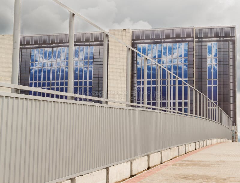 Modern Sky Style Artificial Building Facade Stock Photo - Image of ...