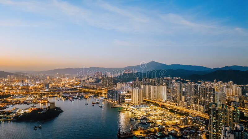 Modern Skyline of a Metropolitan City with Scenic Skyscrapers. Dec 25 ...