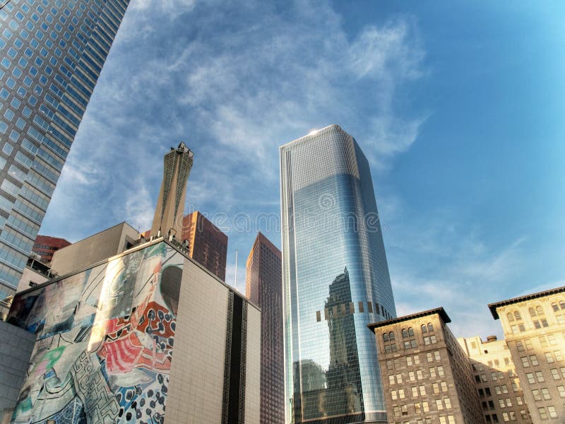 Modern skyscapers editorial photography. Image of business - 12626552