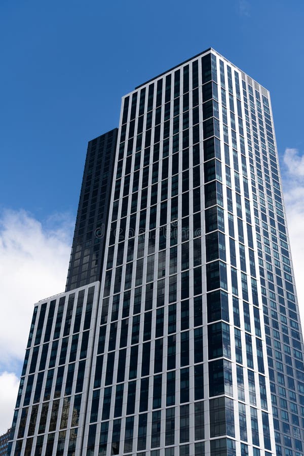 Modern Skyscraper Building. Architectural Building in Metropolis ...