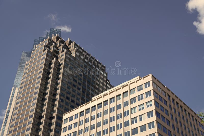 Modern Skyscraper Building. Architectural Building in Metropolis ...