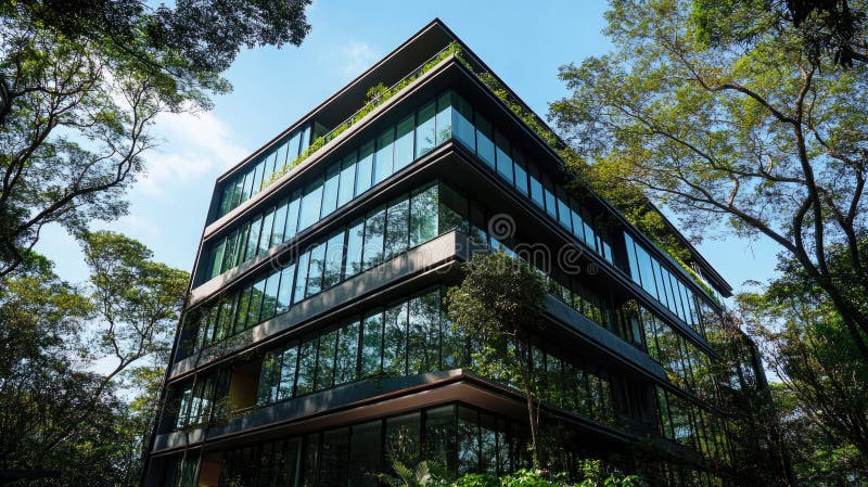 Modern Skyscraper Building stock photo. Image of cities - 379501050