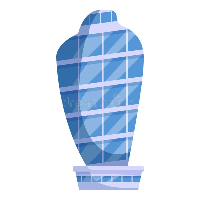 Modern Skyscraper Building Soaring High into the City Skyline Stock ...