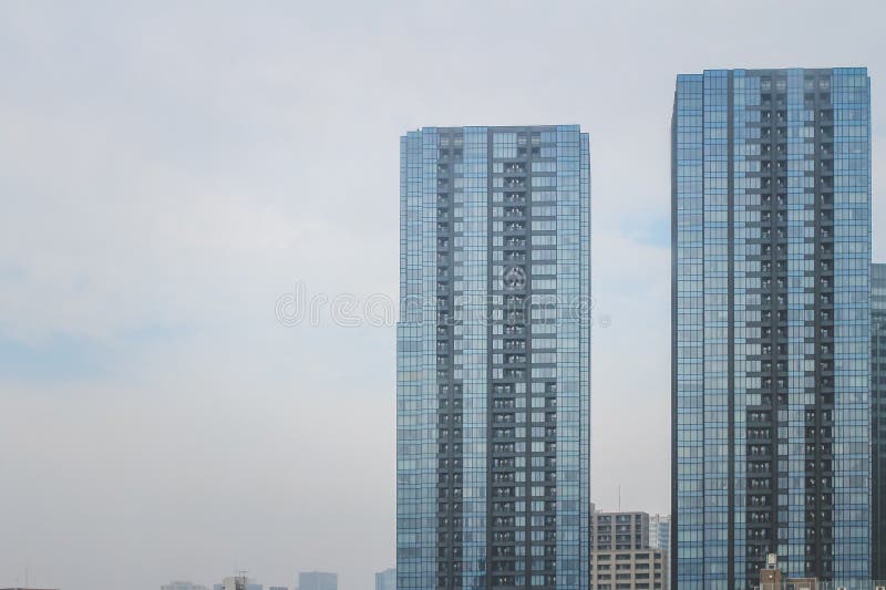 A Modern Skyscraper Building at Tokyo Japan 3 Nov 2013 Editorial Stock ...