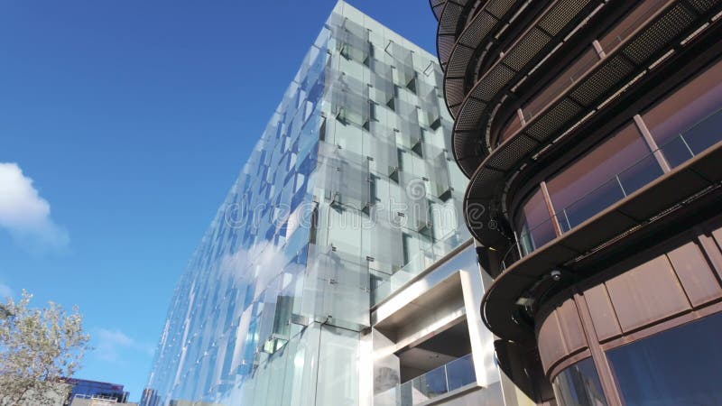 Modern Skyscraper Buildings Headquarters of Multinationals in the ...