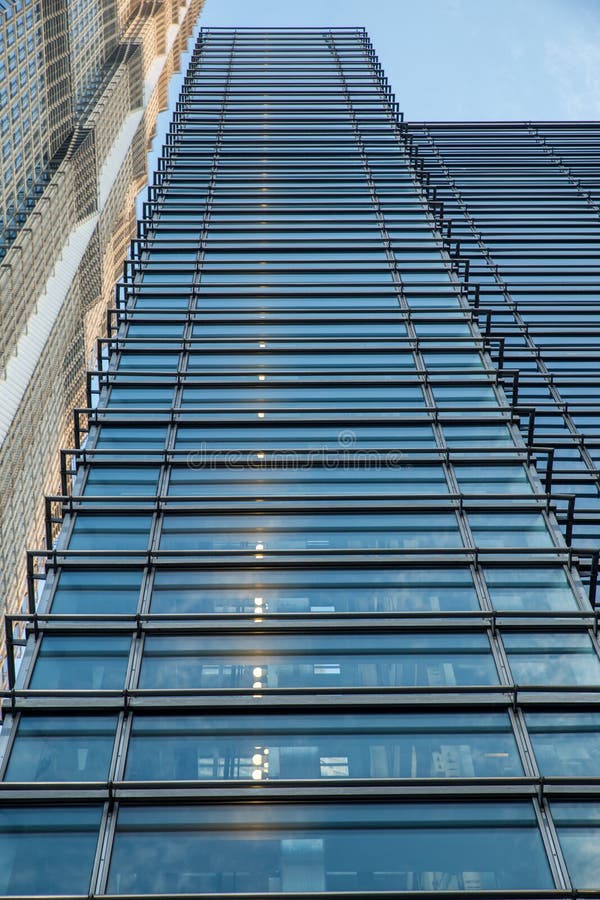 Modern Skyscraper Business Office, Corporate Building Abstract. Stock ...