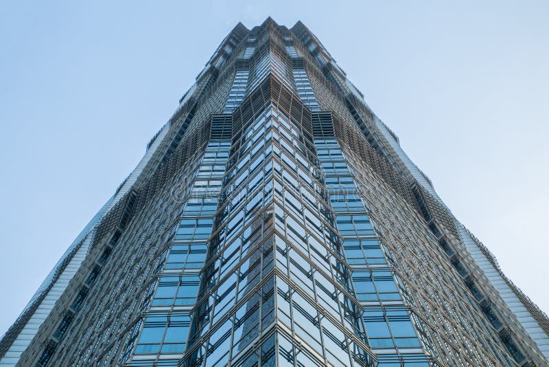 Modern Skyscraper Business Office, Corporate Building Abstract. Stock ...