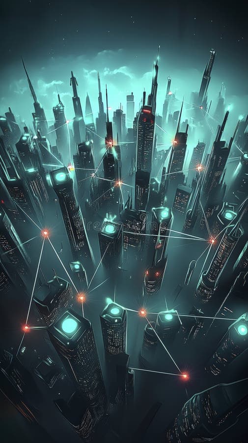 Interlinked Blue Paths Stock Illustrations – 5 Interlinked Blue Paths ...