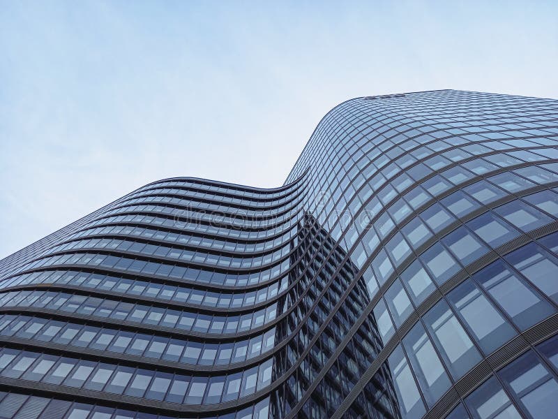 A Modern Skyscraper in Vienna Stock Image - Image of vienna, downtown ...