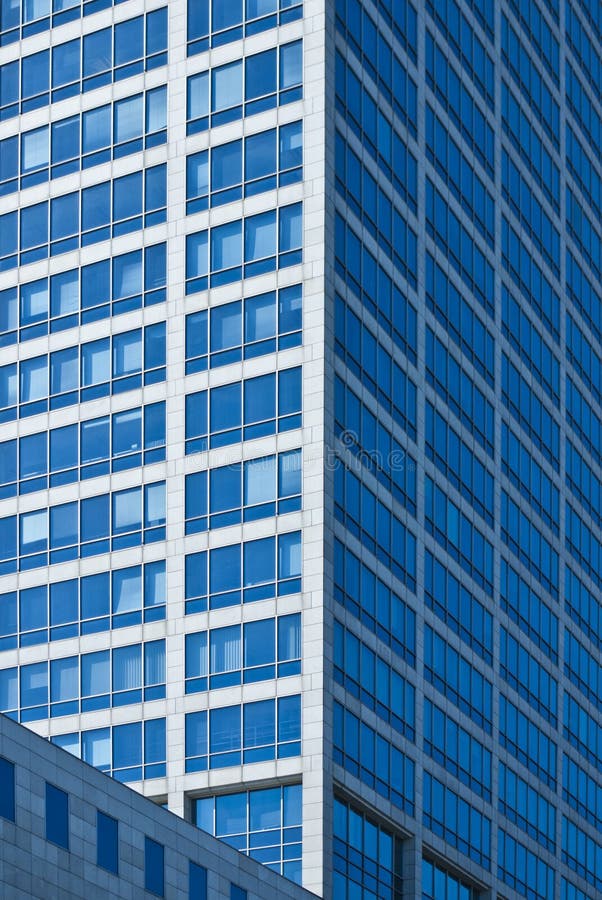 Modern Skyscraper Windows, Office Building Stock Image - Image of ...
