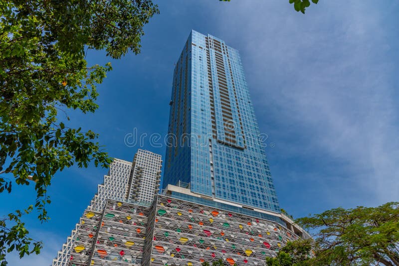 Modern Skyscrapers in the Center of Colombo, Sri Lanka Stock Image ...