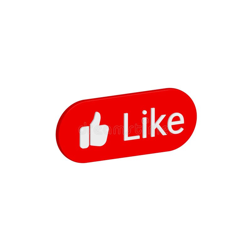 Push Like Button Stock Illustrations – 1,827 Push Like Button Stock ...
