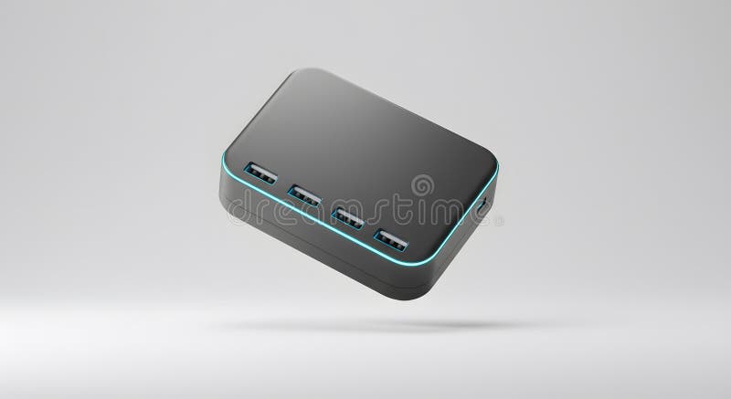 Sleek Multi-Port USB Charging Station: Modern Design for Convenient ...