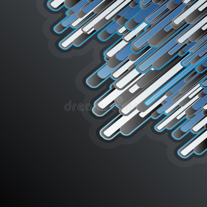 Modern Slick Technological Background Stock Vector - Illustration of ...