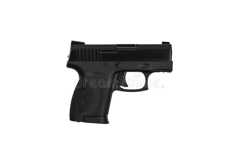 Modern Small Semi-automatic Pistol. a Short-barreled Weapon for Self ...
