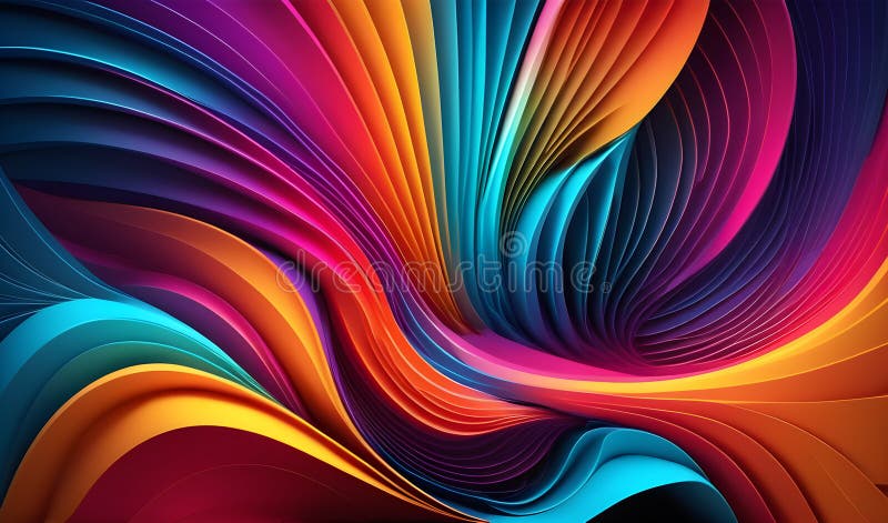 Modern and Smart Colorful Fluid Style Background Wallpaper Stock ...