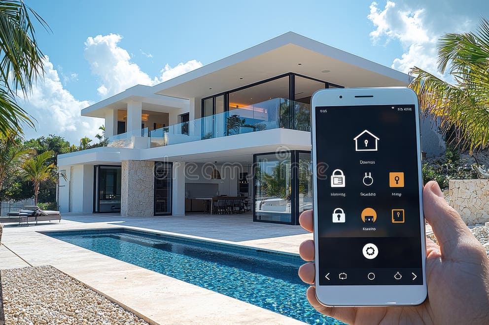 Modern Smart Home Controlled Remotely with a Smartphone Application ...