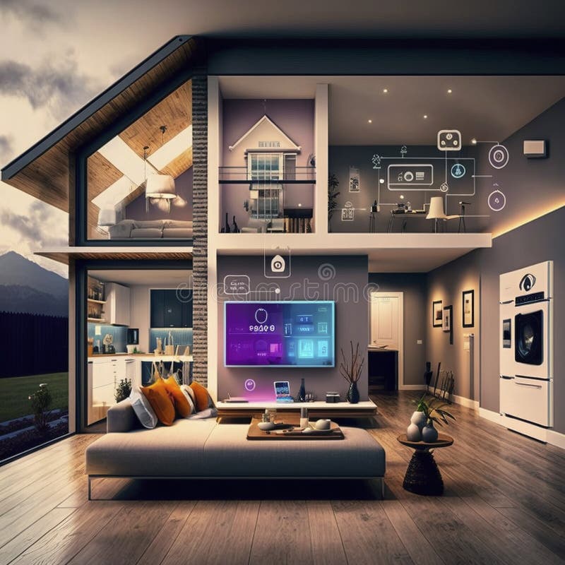 A Modern Smart Home, Filled with Advanced-edge Devices, Sensors, and ... A Modern Smart Home, Filled with Advanced-edge Devices, Sensors, and ...