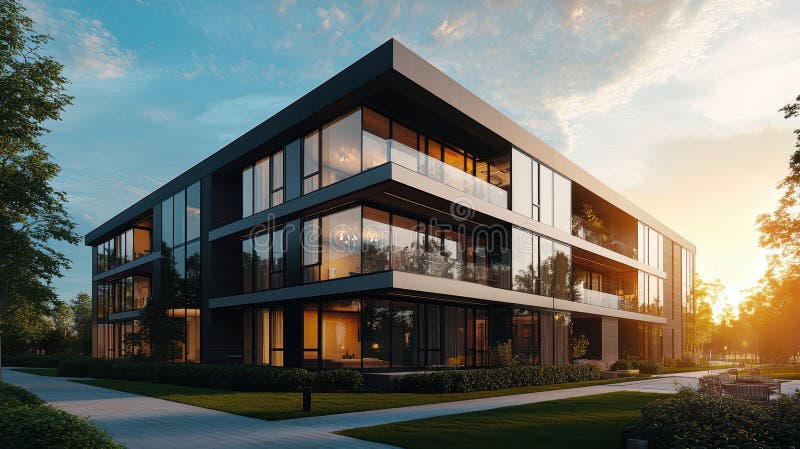 Modern Smart Home with Minimalistic Design and Advanced Construction in ...