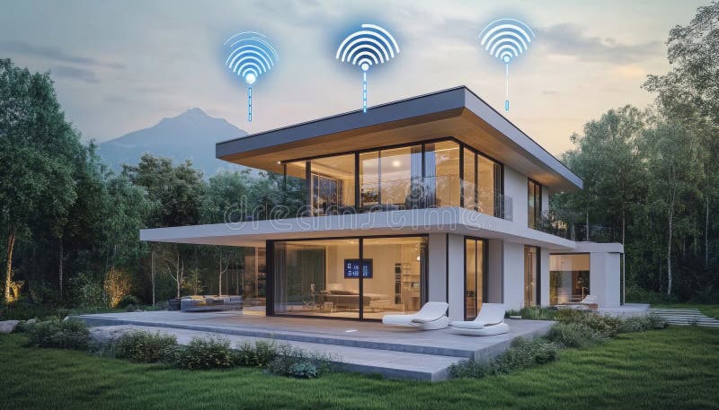 Network Coverage Extending from a Smart Home with Multiple Wifi Routers ...