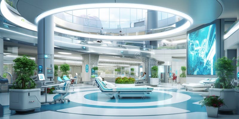 In a Modern Smart Hospital, Advanced Technology and a Patient-centric ...