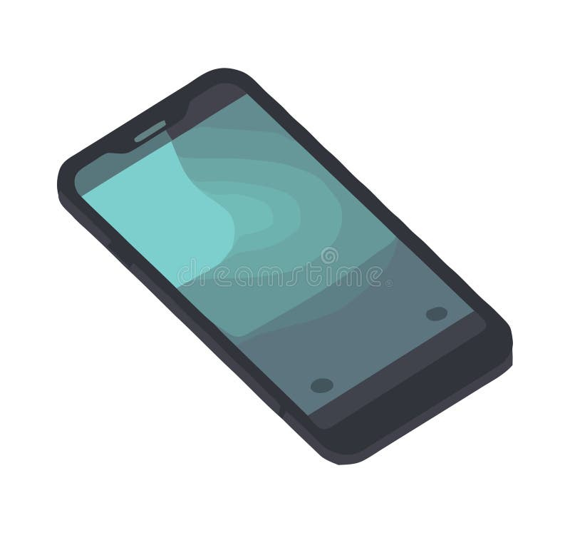Modern Smart Phone Wireless Technology Stock Vector - Illustration of ...