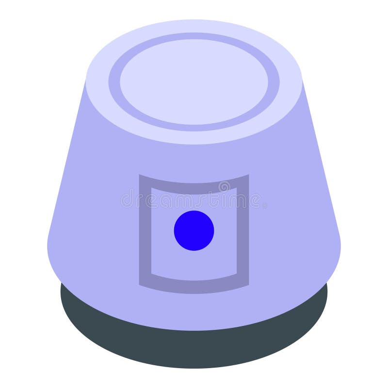 Modern Smart Speaker Listening for Voice Command Stock Photo - Image of ...